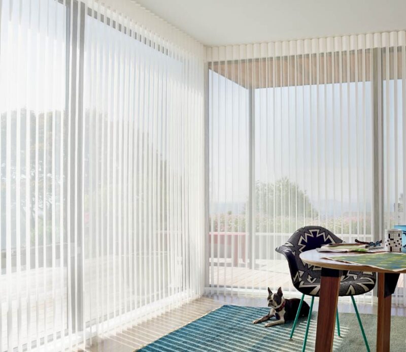 Vertical Sheer Shades | Aero Drapery | Luminette Privacy Sheers